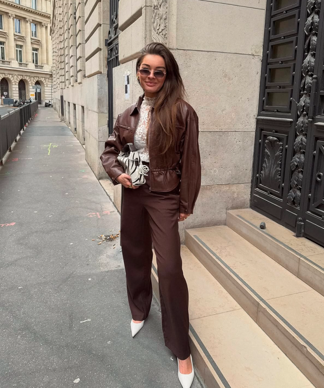 Jules jacket in Hazelnut kopen? // IBANA